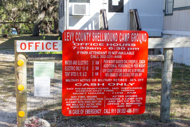 Shell Mound Campground (Cedar Key) – The Florida Guidebook